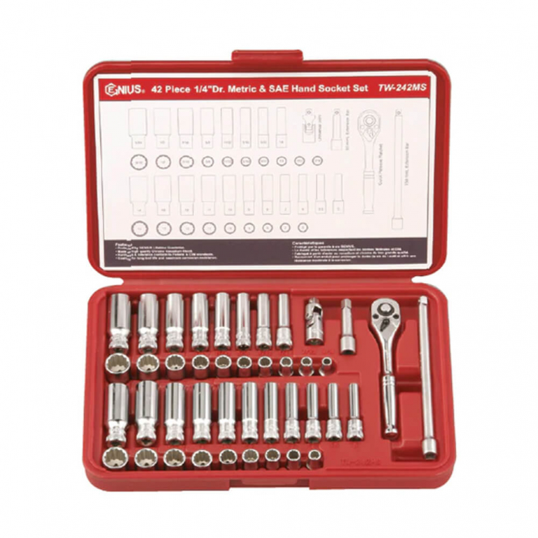 Juego de Copas Allen de Impacto 4mm a 19mm Raiz 1/2″ – Tecnotools