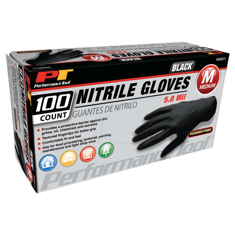 Caja de Guantes de Nitrilo Talla M (100 Unidades) – Tecnotools