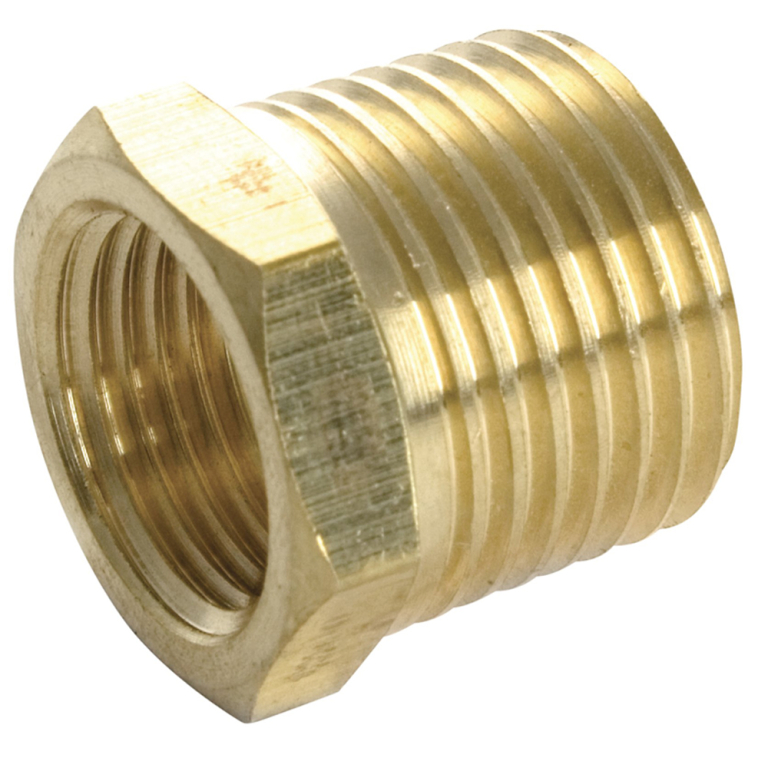 Reductor de Bronce 1/2″ M x 3/8″ H NPT – Tecnotools