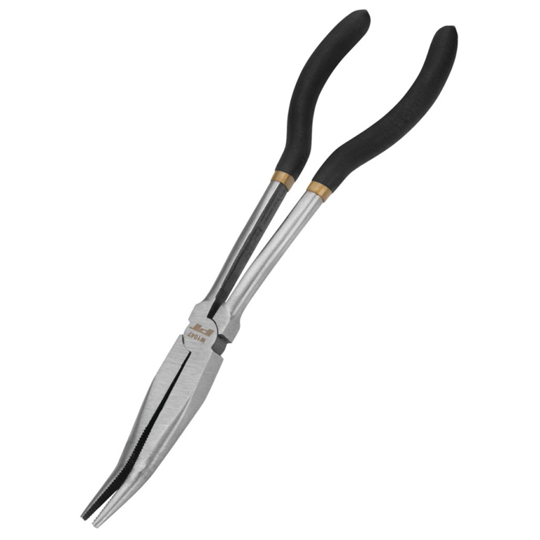 Pinza Curva Extra Larga de 11″ – Tecnotools